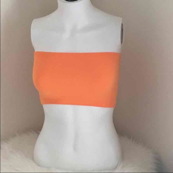 Intimates & Sleepwear | Orange Tube Top | Poshmark