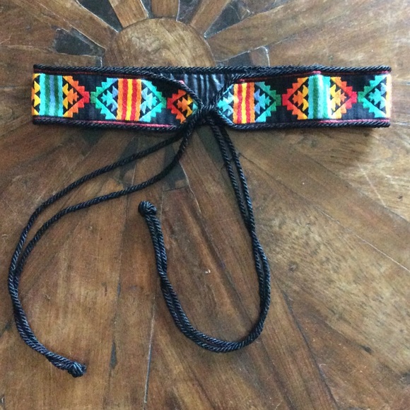 Accessories | Vintage Aztec Belt | Poshmark