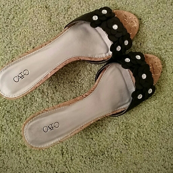 Cato | Shoes | Cato Open Back Heel Sandals | Poshmark