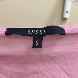 Gucci | Tops | Gucci Pink As Top | Poshmark