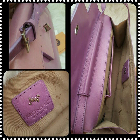 Monsac | Bags | Monsac Leather Purse | Poshmark