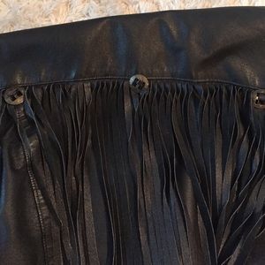 Harley-Davidson | Jackets & Coats | Incredible Vintage Leather Fringe ...