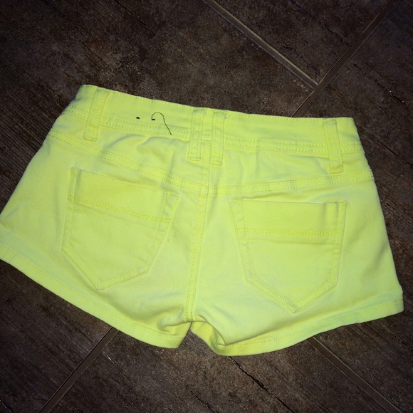 Wet Seal | Shorts | Neon Jean Shorts | Poshmark