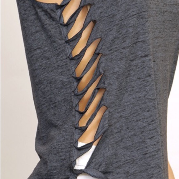 Tops | Side Cut Out Tank Top | Poshmark