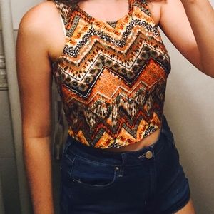 Vintage | Tops | Vintage Crop Top | Poshmark