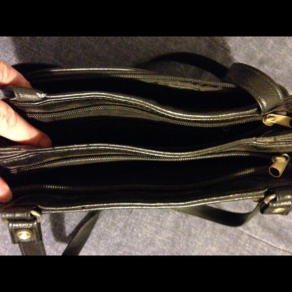 Bags | Black Bag With Lots Of Pockets | Poshmark