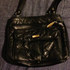 Bags | Black Bag With Lots Of Pockets | Poshmark