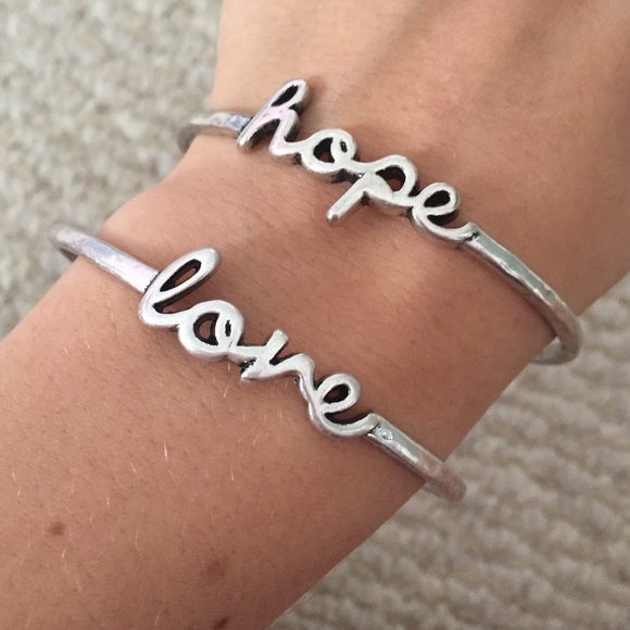 Jewelry | Hope Love Bracelets | Poshmark