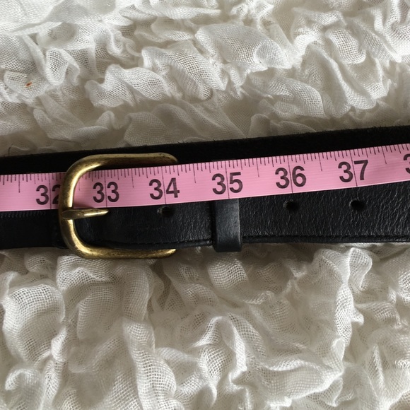 Etienne Aigner | Accessories | Belt Black Leather | Poshmark