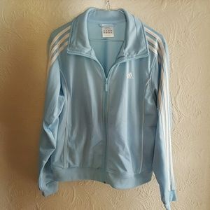 Blue Adidas track jacket on Poshmark