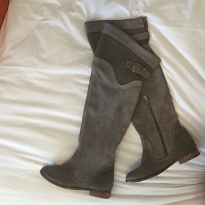 Colin Stuart | Shoes | Colin Stuart Thigh High Suede Boots | Poshmark