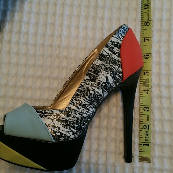 Qupid | Shoes | Colorful Qupid Heels | Poshmark