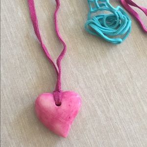 Jewelry | Genuine Alabaster Heart Necklace | Poshmark