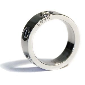 Cartier | Jewelry | Size 6 Silver Love Screw Ring | Poshmark