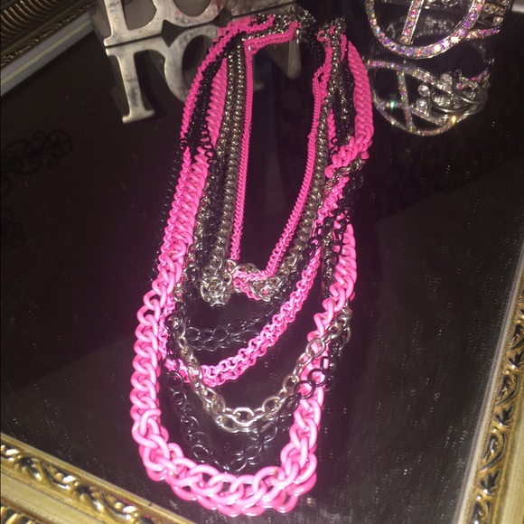 Jewelry | Punk Layered Chain Necklace | Poshmark