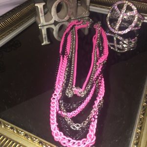 Jewelry | Punk Layered Chain Necklace | Poshmark