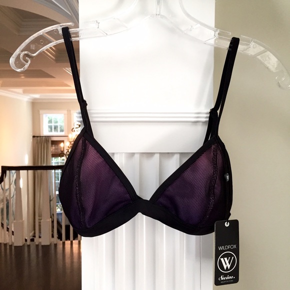 Wildfox | Swim | Wildfox Neon Sporty Mesh Triangle Top | Poshmark