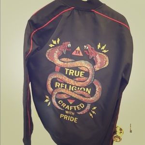 True Religion | Jackets & Coats | True Religion Leather Jacket Brand ...