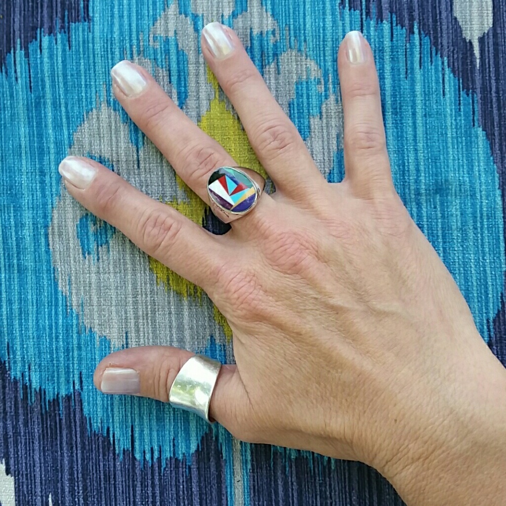 Native American Ring - Gem