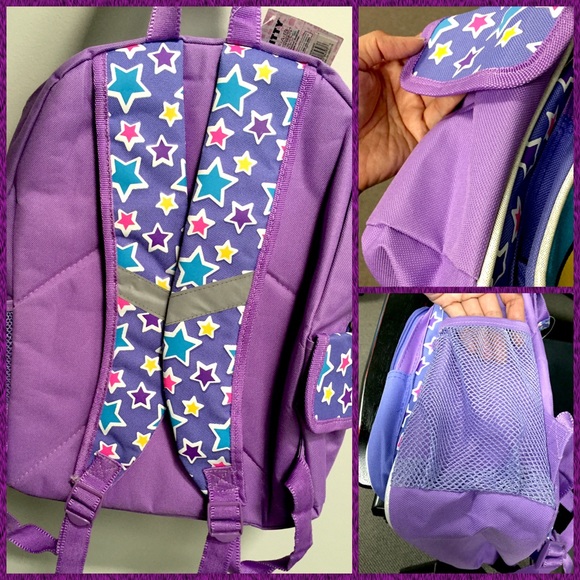 Sanrio | Bags | Hello Kitty Purple Rainbow Backpack | Poshmark