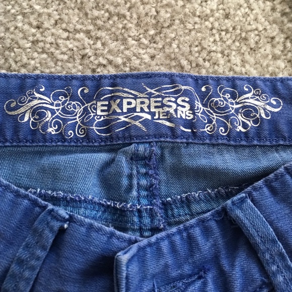 Express | Jeans | Very Loved Light Blue Express Jean Leggings | Poshmark