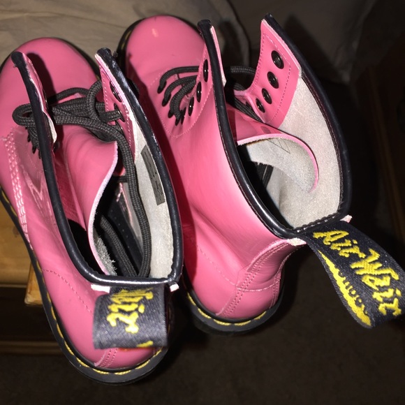 Shoes | Pink Doc Martin Boots | Poshmark