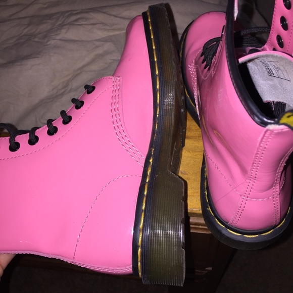 Shoes | Pink Doc Martin Boots | Poshmark