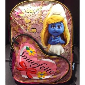 Global Design Concept | Bags | The Smurfs Smurfette Pink And Gold ...