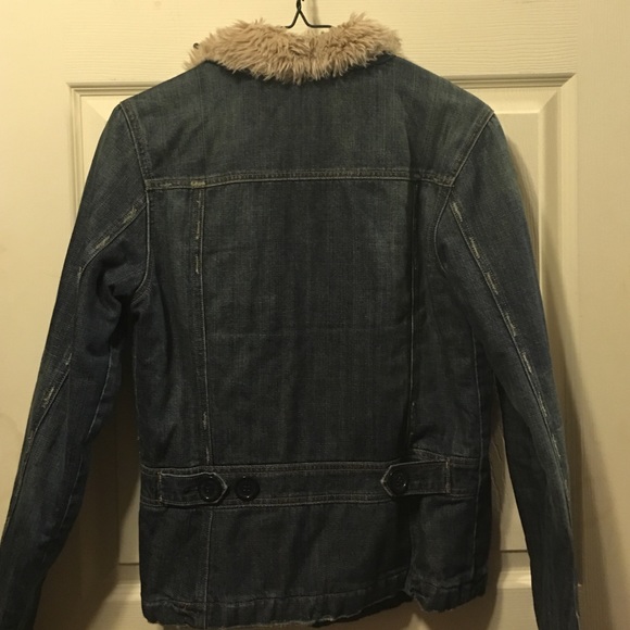 Abercrombie & Fitch | Jackets & Coats | Abercrombie Fur Collar Jean ...