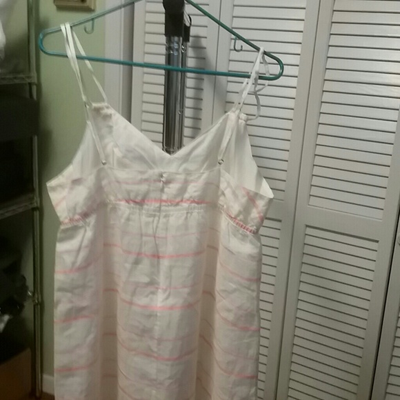 J. Crew | Dresses | J Crew Linen Maxi Dress In Stripes Size L C4376 ...