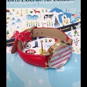 Accessories | Retro In Red Stripes | Poshmark