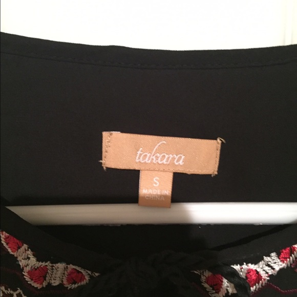 Takara | Tops | Takara Bell Sleeve Top Size Small Brand New | Poshmark