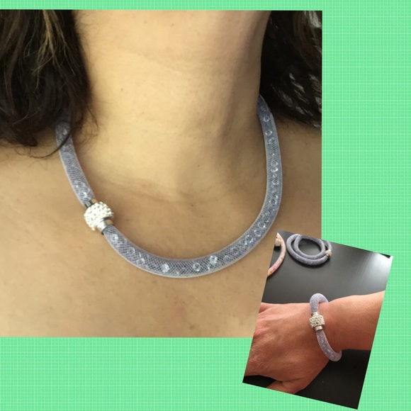 Jewelry | Grey Stardust Set | Poshmark