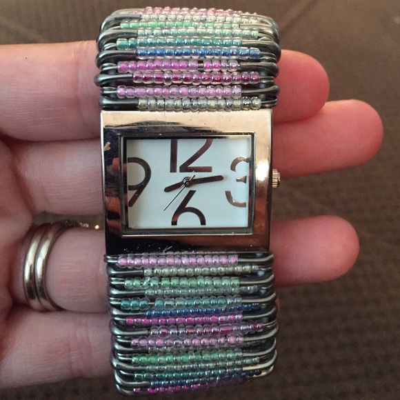 Jewelry | Elastic Safety Pin Watch | Poshmark