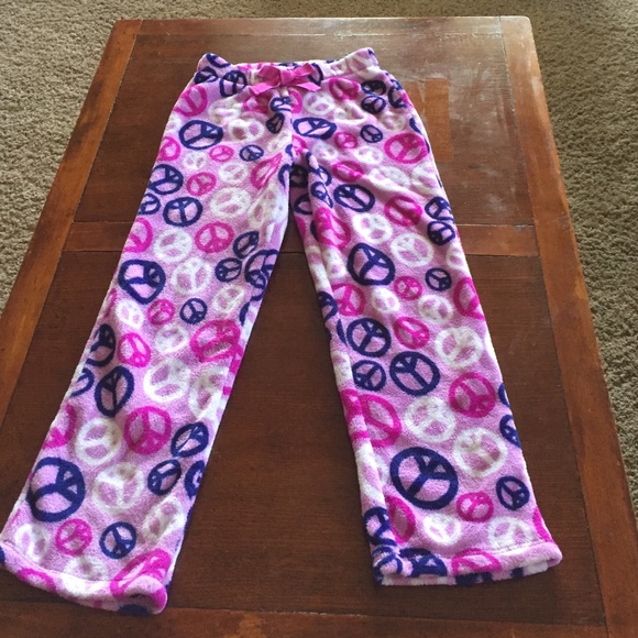 Xhilaration | Intimates & Sleepwear | Fluffy Peace Sign Pajama Pants ...