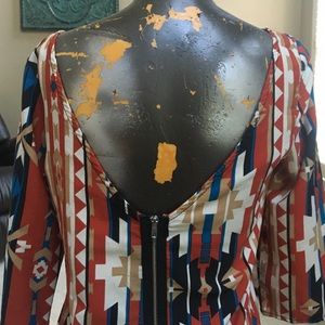 Auditions | Dresses | 34 Sleeve Aztec Summer Dress | Poshmark