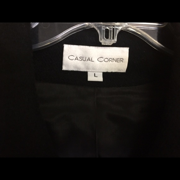 Casual Corner | Jackets & Coats | Casual Corner Black Jacket | Poshmark