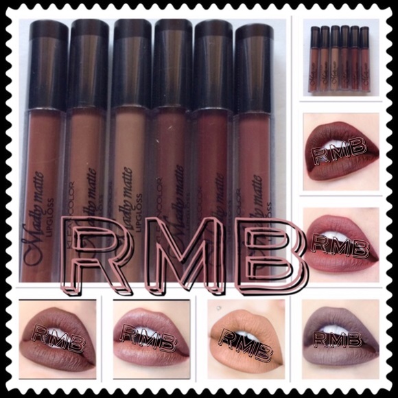 Kleancolor | Makeup | Set Of 6 Matte Liquid Lip Gloss | Poshmark