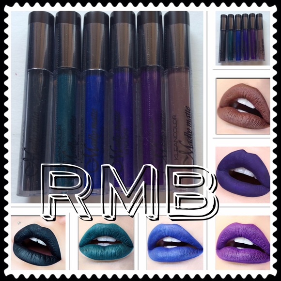 Kleancolor | Makeup | Set Of 6 Matte Liquid Lip Gloss | Poshmark