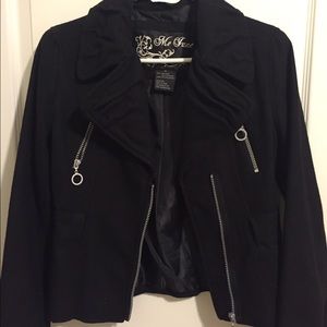 Me Jane | Jackets & Coats | Black Bomber Style Jacket Me Jane | Poshmark