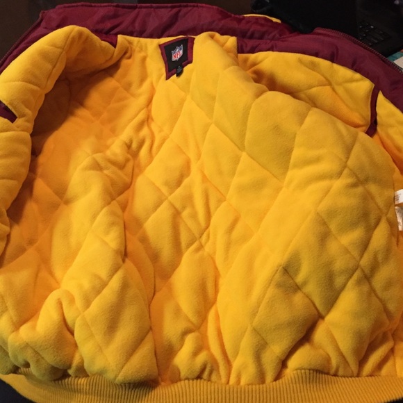 Nike | Jackets & Coats | Custom Nfl Washington Redskins Winter Jacket ...