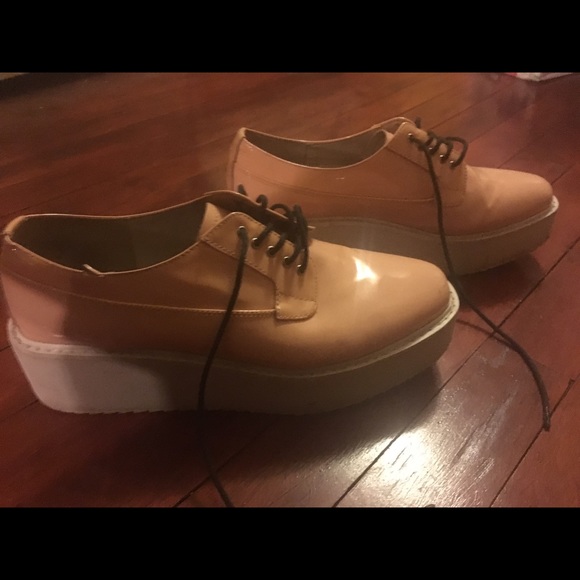 YES | Shoes | Sold Yes Platform Oxfords | Poshmark