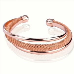 Jewelry | Rose Gold Cuff Bracelet | Poshmark