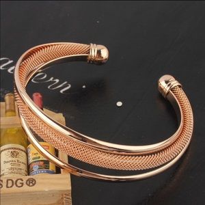 Jewelry | Rose Gold Cuff Bracelet | Poshmark