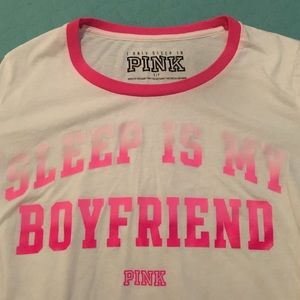 Victoria's Secret | Tops | Victoria Secret Pink Sleep Shirt | Poshmark