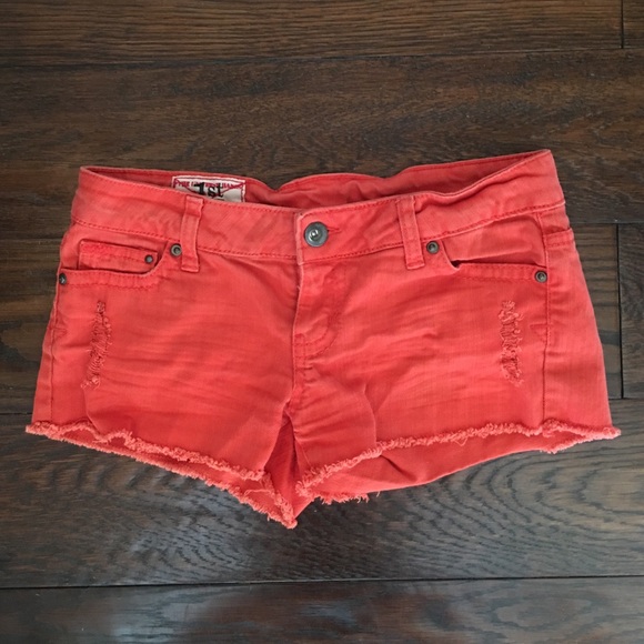 Shorts | Burnt Orange Jean Shorts | Poshmark