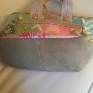 Coach | Bags | Coach Hamptons Wkd Spring Patchwork Mini Tote | Poshmark