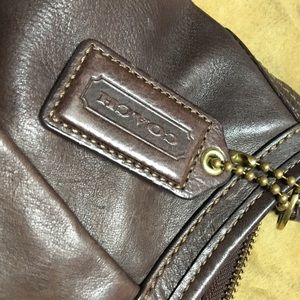 Coach | Bags | Coach Ergo Mahogany Leather Pleated Hobo Bag | Poshmark