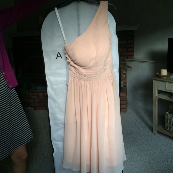 Azazie | Dresses | Peach Bridesmaid Dress By Azazie | Poshmark