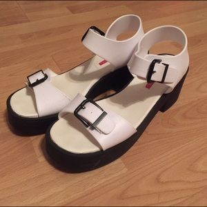 MUDD Platform Sandals 8 from Dana's closet on Poshmark